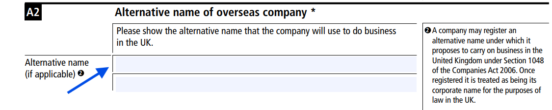 How to complete your OS IN01 form to register as an overseas company