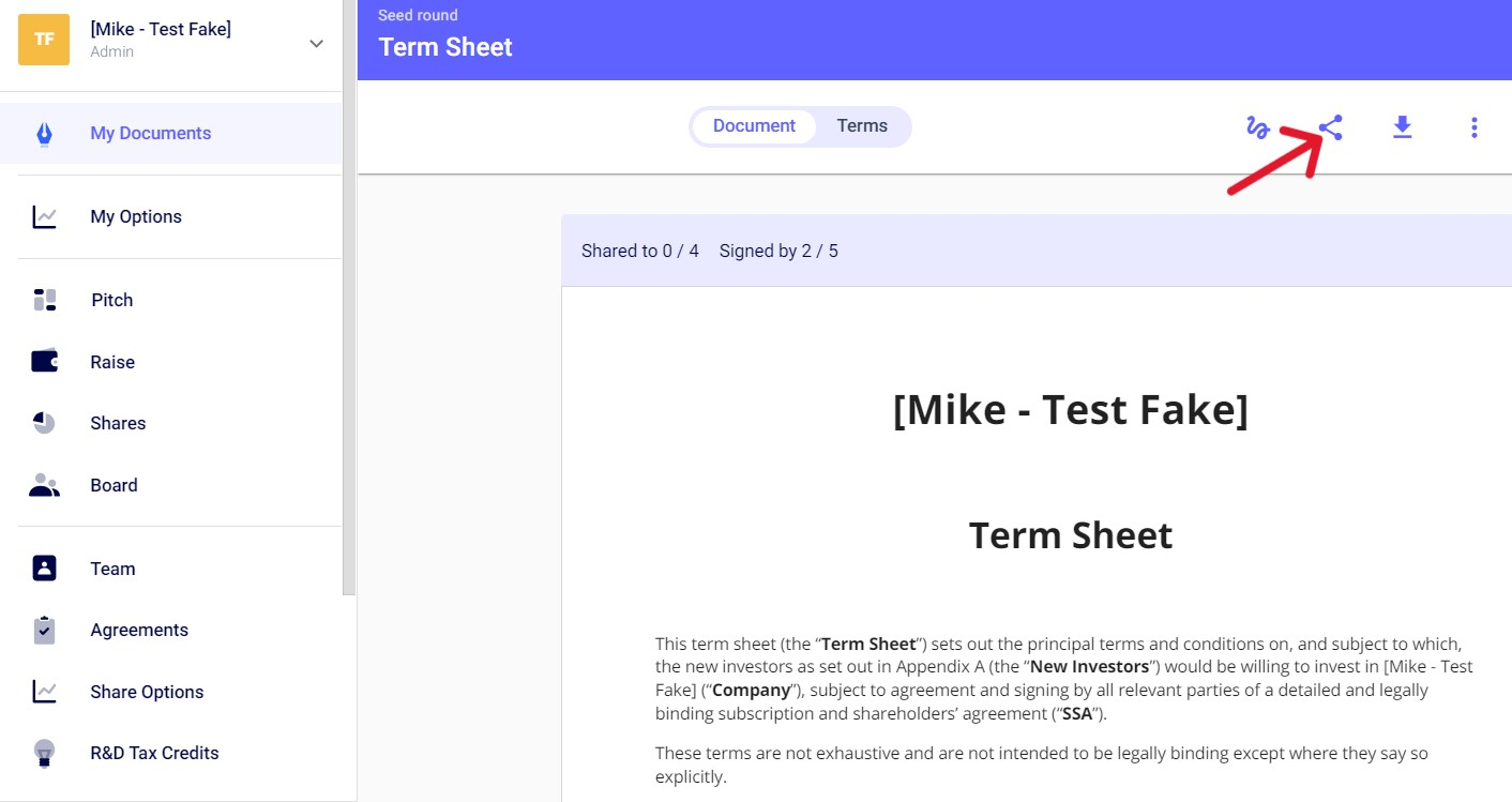 How do I know if signatures are missing on a document and send reminders?